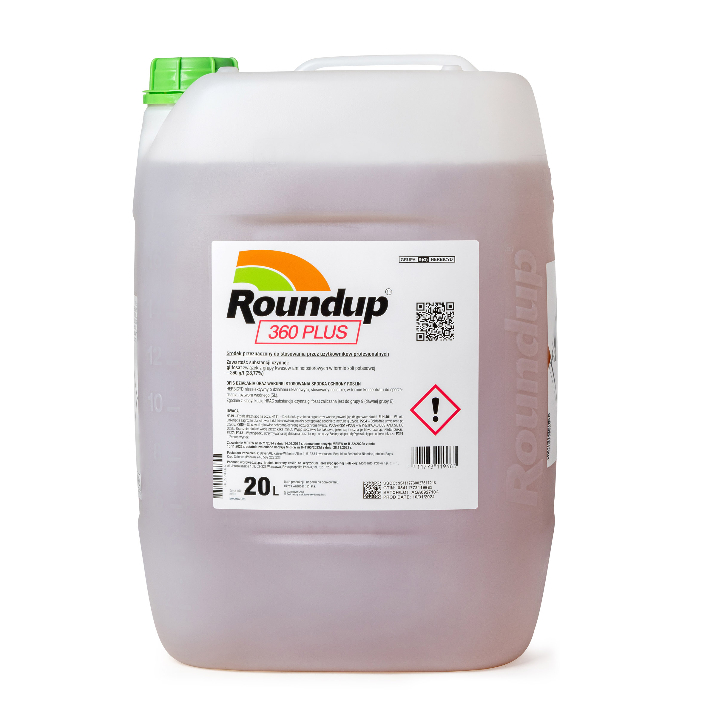 Roundup 360 Plus 20 l | Osadkowski.pl